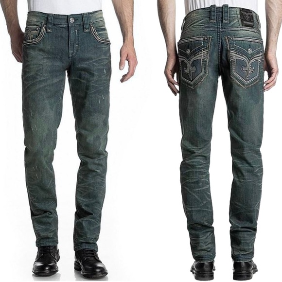Rock Revival | Jeans | Rock Revival Mens Sycamore Alt Straight Denim ...
